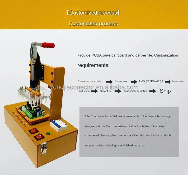 Customized PCBA Test Fixture for Efficient PCB Assembly