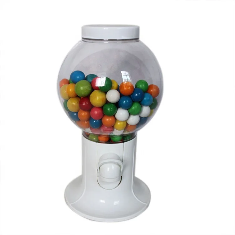 Food Grade Clear Plastic Mini Gumball Machine for Kids