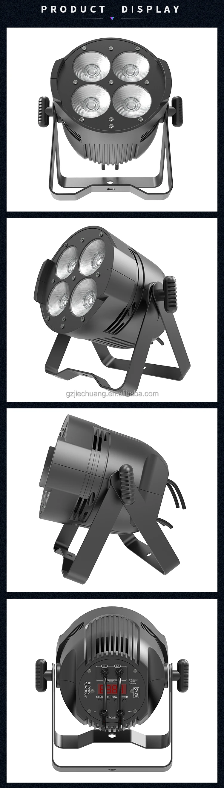 Jc Unique Model Stage Light Equipment 4 Eyes 200w Cob Led Par Light 4x50w Peaky Blinder Warm ...