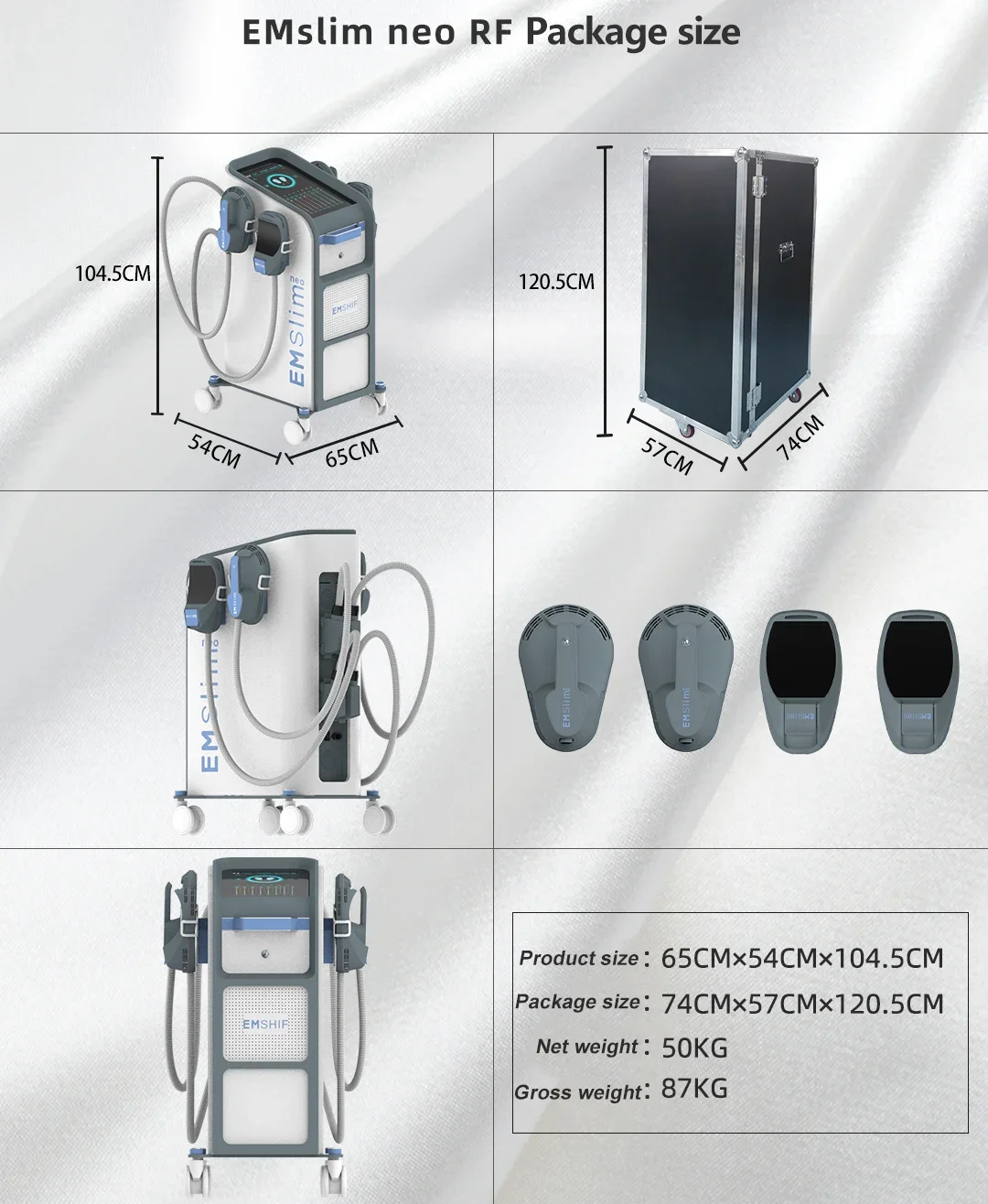 Ems Zero 6500w Rf Sculpt 4 Or 5 Handles Ems Muscle Stimulator Building Body Sculpting Machine ...