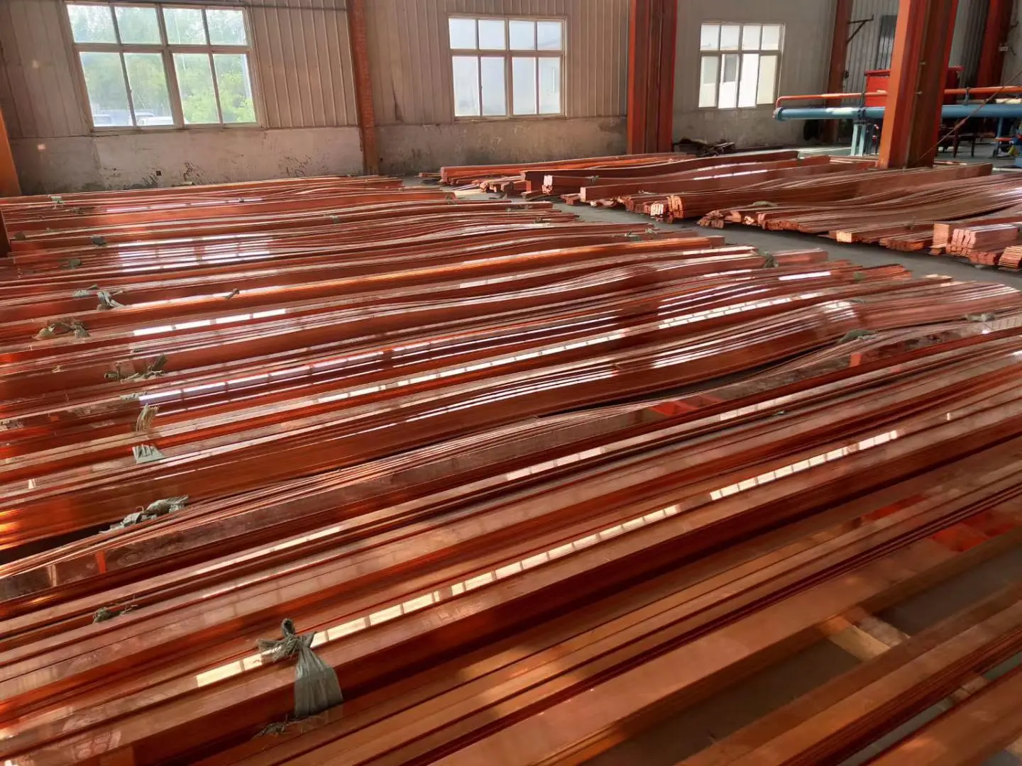 Copper Strip Flat Profile Copper Flat Bar - Cu99.9 Pure Copper Flat ...