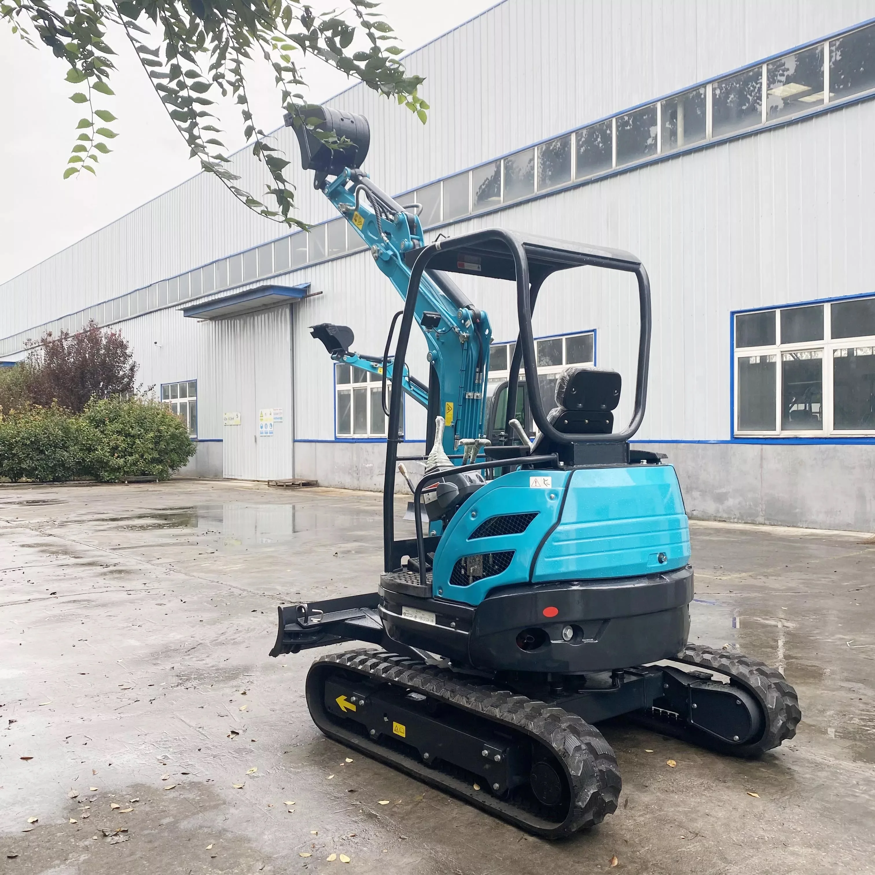 YANMAR 0.8 Ton Compact Mini Excavator with Crawler Drive & 1 Year ...