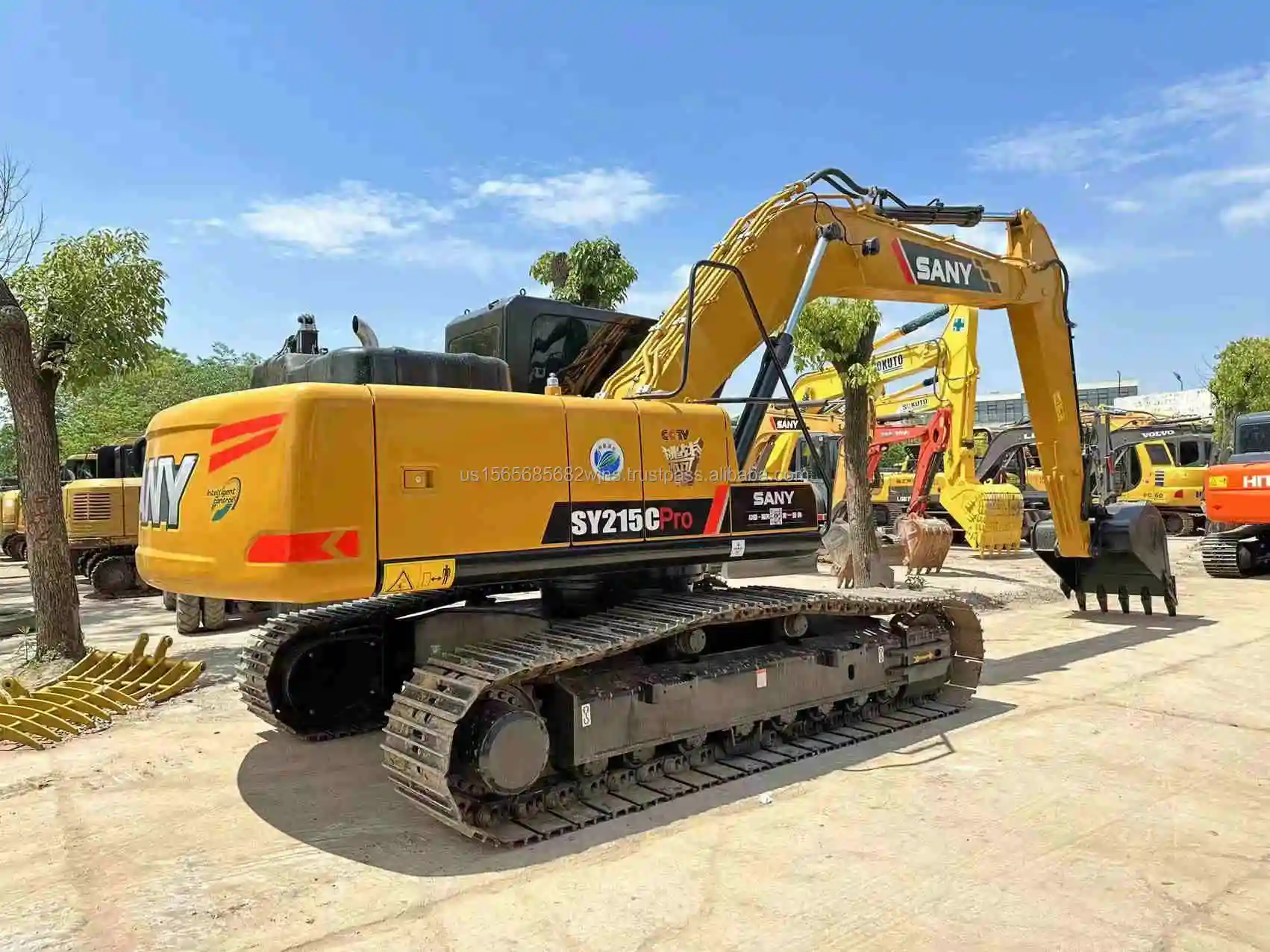 Used Crawler Excavators Sany Sy215c Excavator Used Sany Used 21ton ...