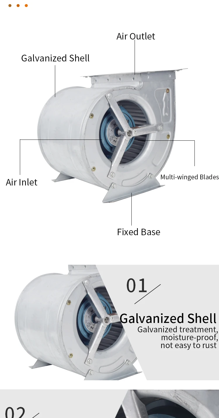 Centrifugal Exhaust Fan for Commercial Kitchen & Cooking Ventilation | OEM