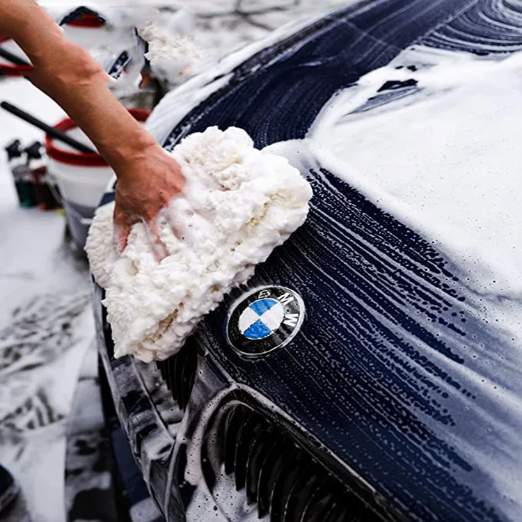 10'' Plush Synthetic Car Wash Pad Wool Wash Pad for Car and Truck ...