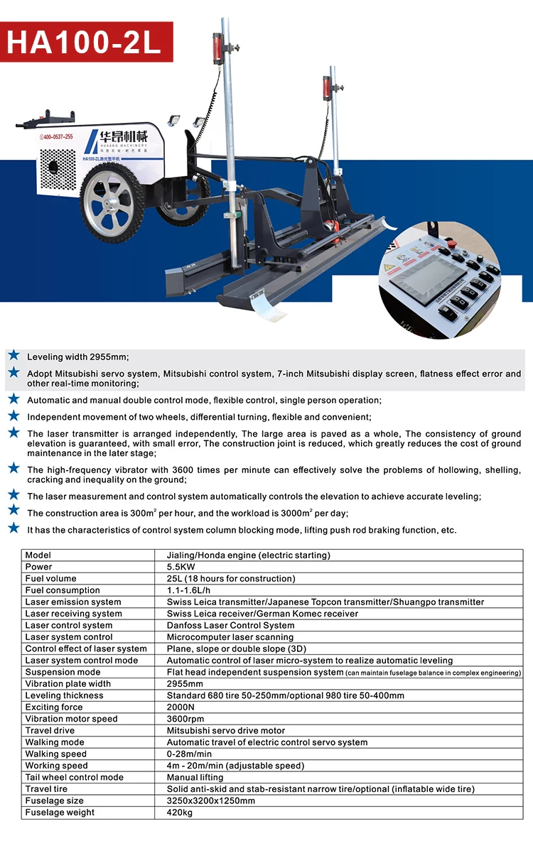 Two Wheel Walking Concrete Laser Leveling Equipment - Buy Hand-held ...