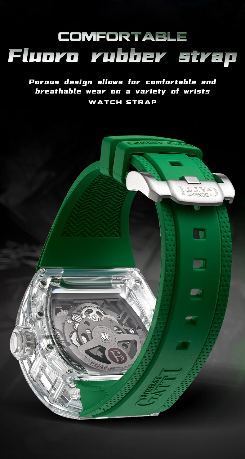 Bonest Gatti Luxury Watch Case - Water Resistant & Stylish