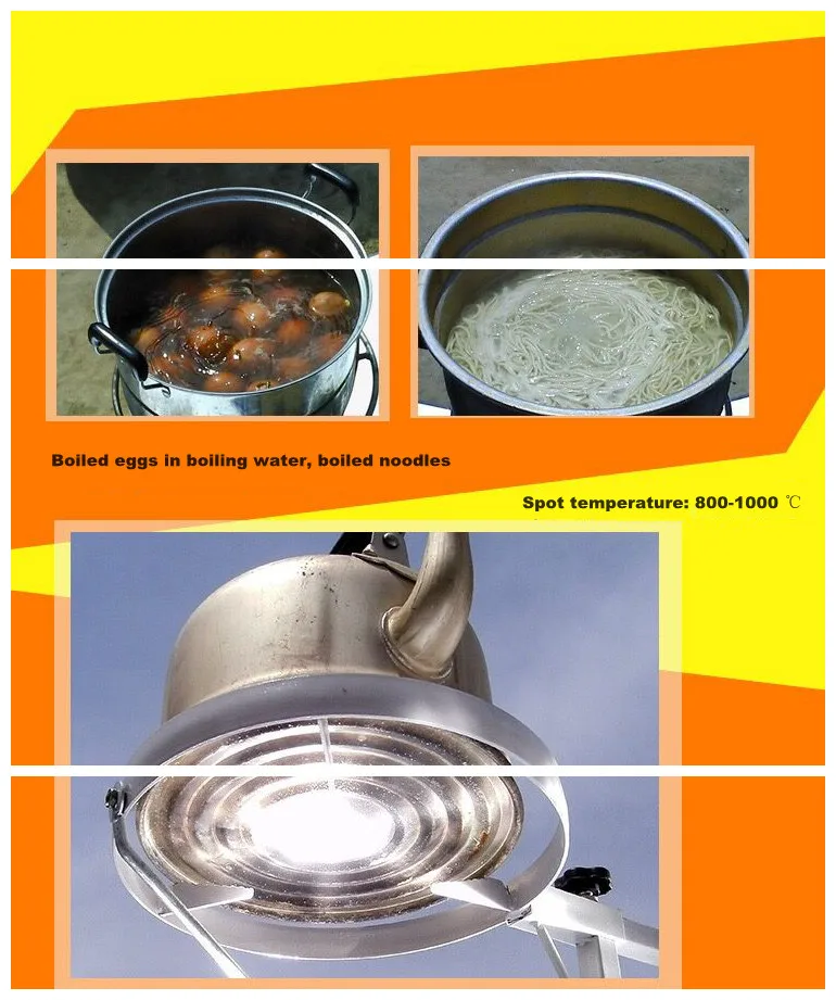 Portable Parabolic Rice Solar Power Stove Oven Solar Cooker for Home