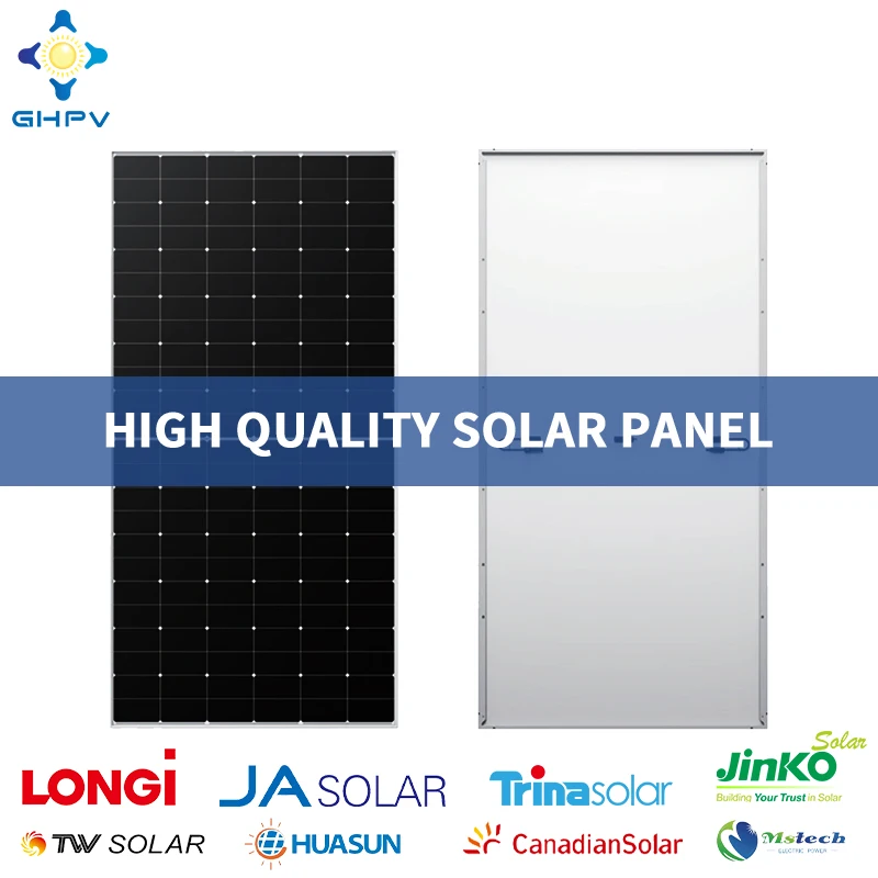 Ghpv Complete Hybrid Off Grid Solar Power System 5kw 7kw 10kw 15kw 20kw ...