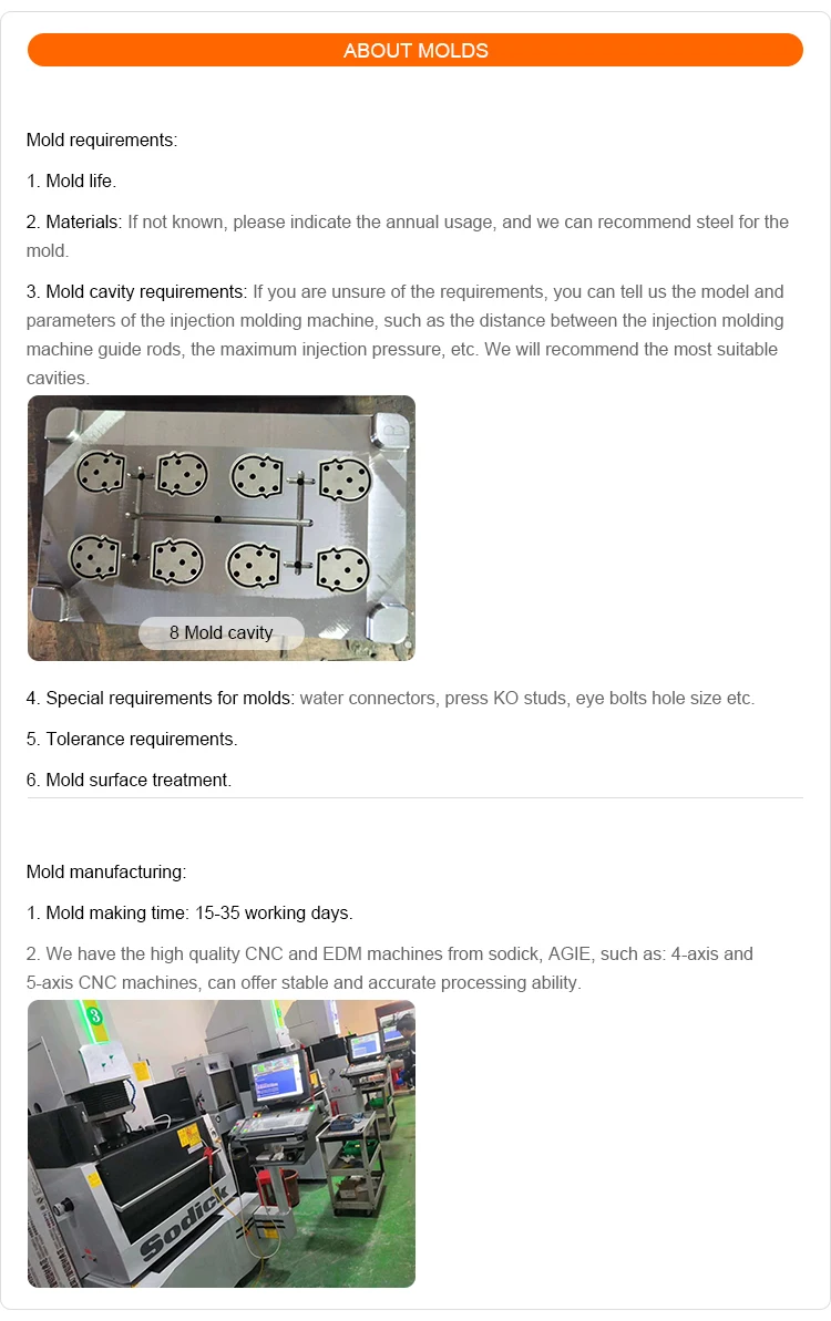 High Quality Customized Design Plastic Mold Product Injection Molding ...