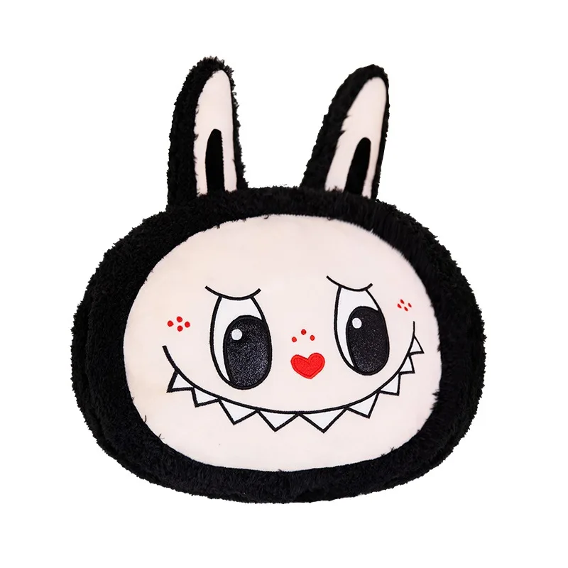 LINDA Labubu Plush Throw Pillow Labubu Cotton Pillow Plush Toy Anime ...