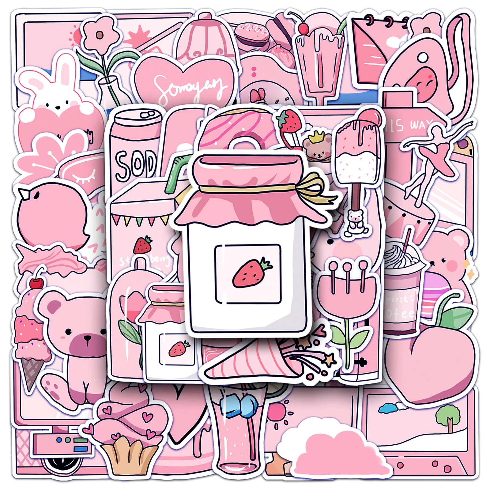 Custom DIY Decals - Cute Stickers for Girls