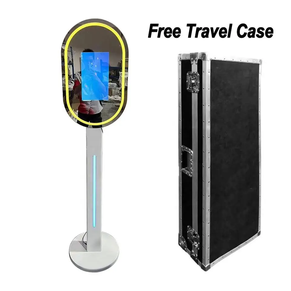 Selfie Magic Mirror Photo Booth For Wedding Party Used Mini Photo Booth ...