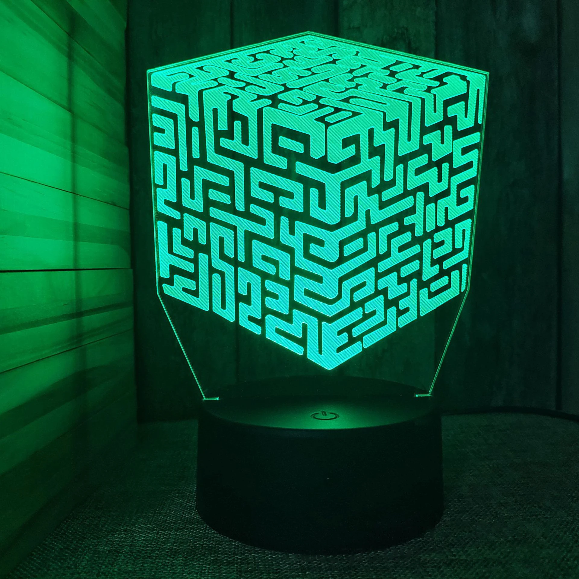 Minecraft Lamp - Creative Gift Lighting for Bedside