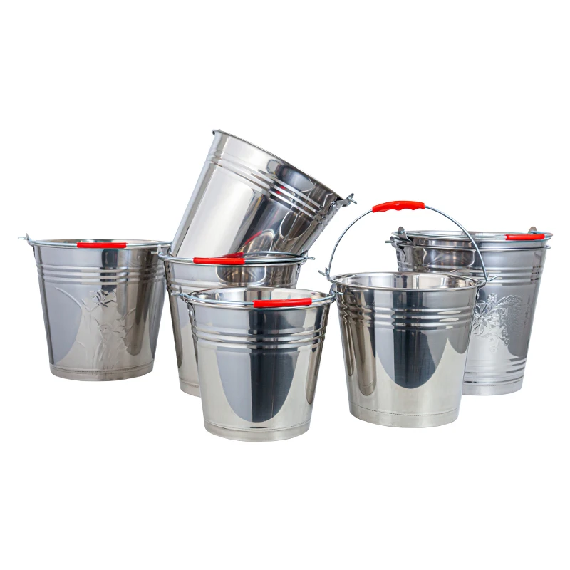 High Quality Stainless Steel Water Buckets - Happycooking