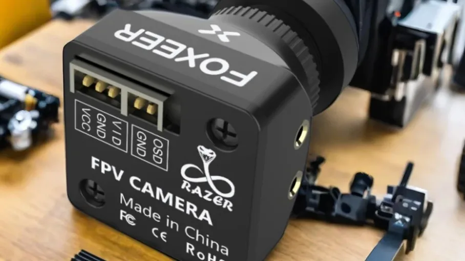 Fpv Camera Foxeer Razer Mini 2.1mm Lens 1200tvl 4:3 Pal/ntsc 4.5v-25v ...