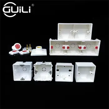Promotion Pvc Wall Mount Socket Box Wholesale Cheap Knockout Switch Box ...