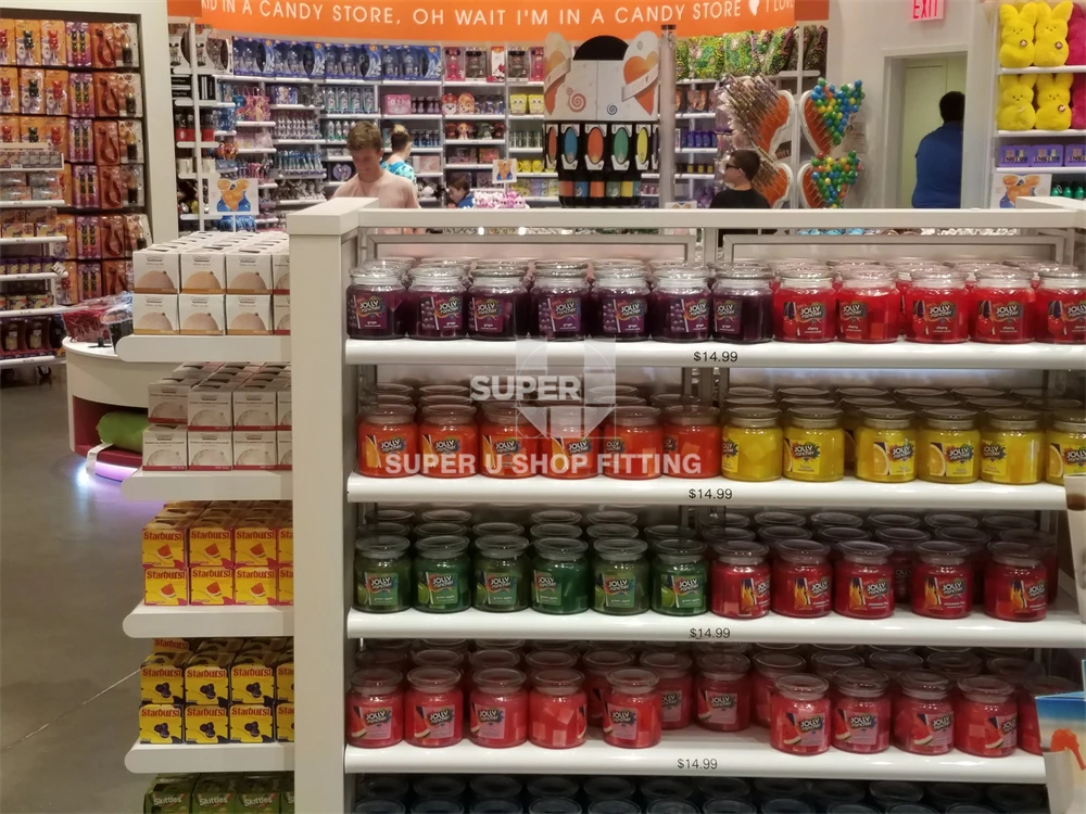 Custom Retail Sugar Candies Pos Candy Shelf Dispenser
