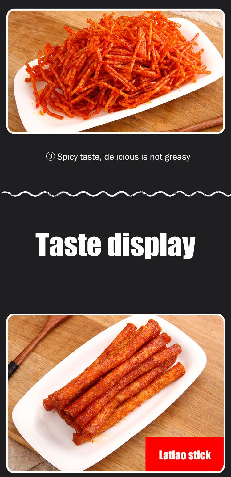 Famous Chinese Spicy Snacks - Various Flavors & Texture