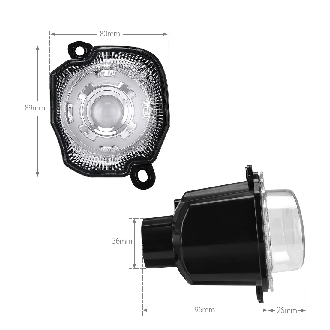 Car Head Indicator Driving Light Auto ACCESSORIES White DRL LED Amber ...