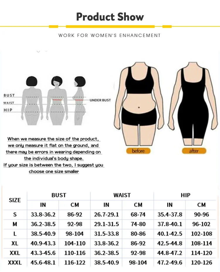 Plus Size Fajas Colombianas Shapewear Bodysuit Custom Post Surgery ...