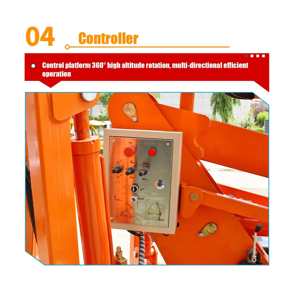 Factory Price Cherry Picker Boom Spider Lift Table Articulated Manlift ...