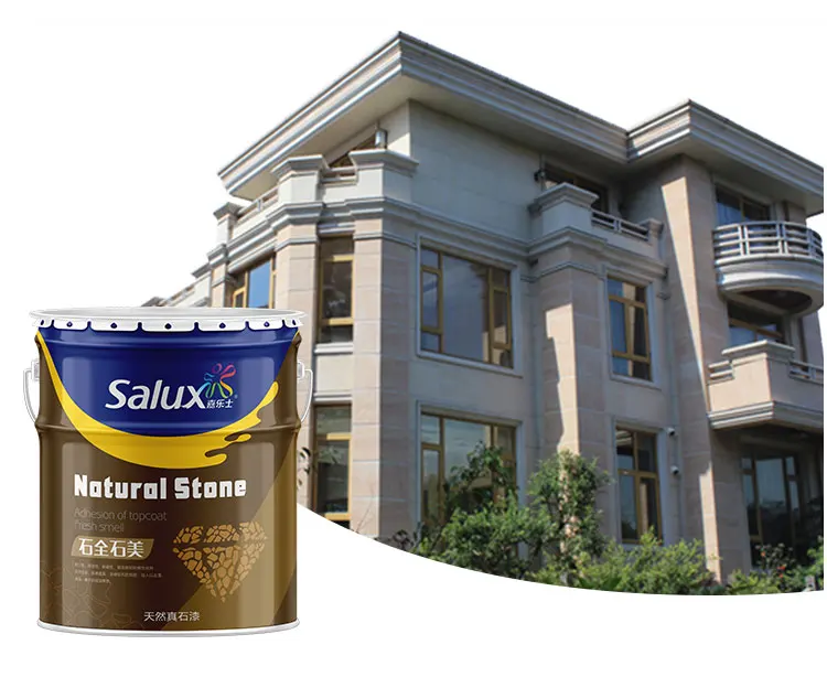 Salux Nature Fleck Stone Spray Effect Liquid Granite Paint For Wall ...