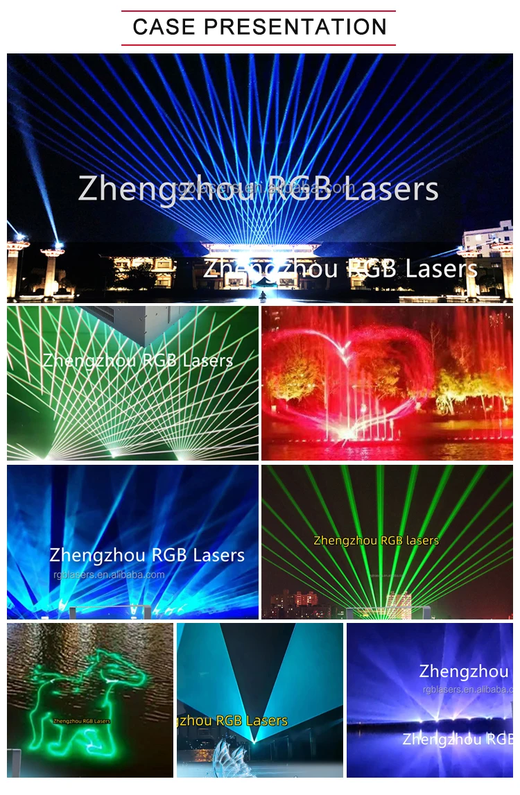 15w Rgb Big Power Laser Show System Rgb Outdoor Christmas Laser Lights ...