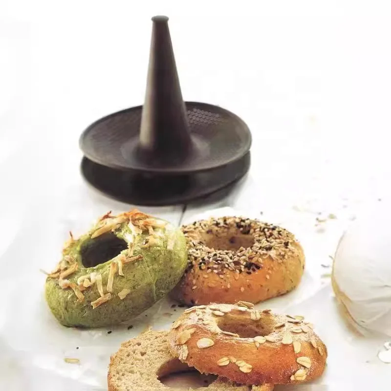 3-set Silicone Donut Mold Bagel Baking Pan Non-stick Muffin Cupcake ...