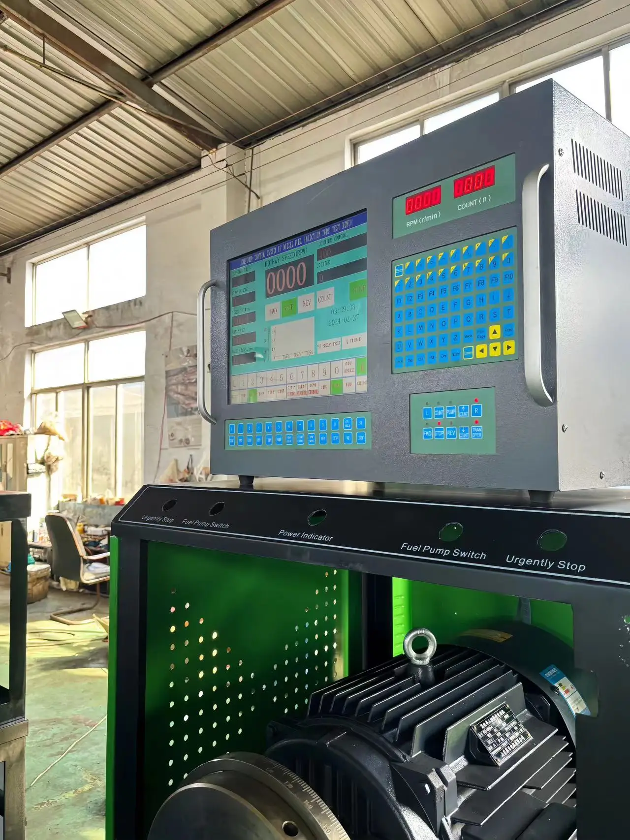 Mingyuan Machine 12psb Injection Pump Test Bench For Inline Pump ...