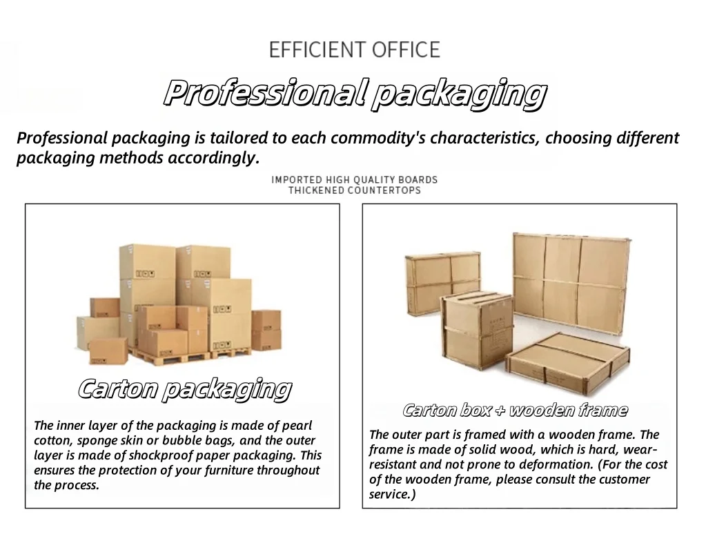 Light Luxury Boss Office Furniture - Modern & Durable