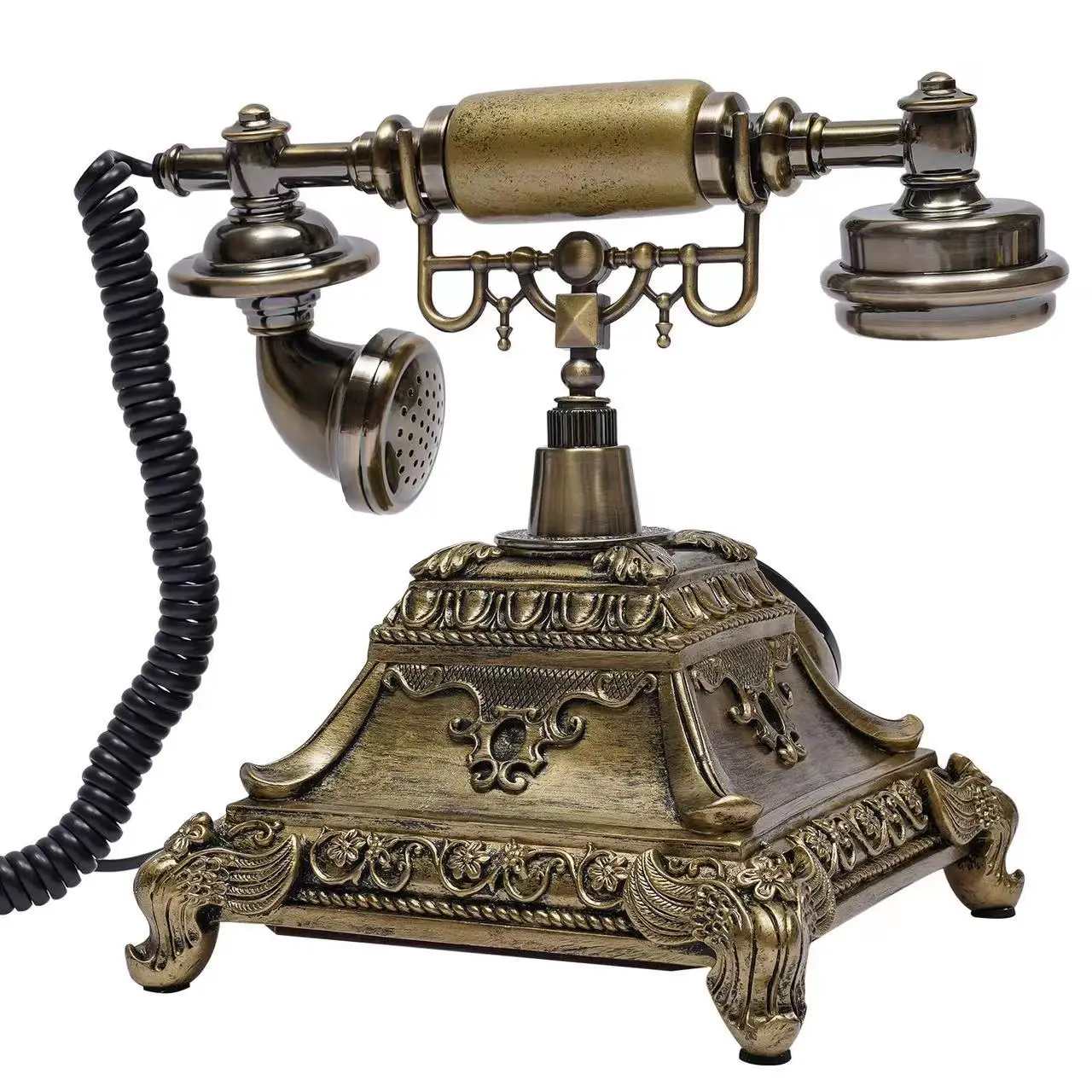 European Quality Corded Antique Vintage Telephone Retro Style Landline ...