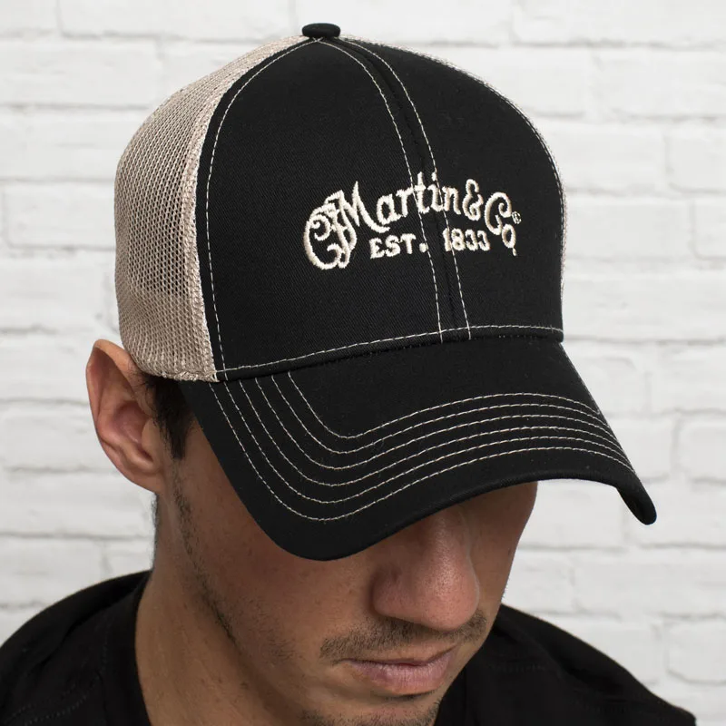 Personalized Leather Patch Logo Vintage 6 Panel Flat Bill Mesh Men Surf ...