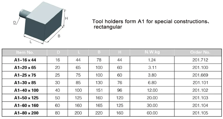 VDI Collet Chuck VDI30 VDI40 VDI50 - Precision Tool Holders