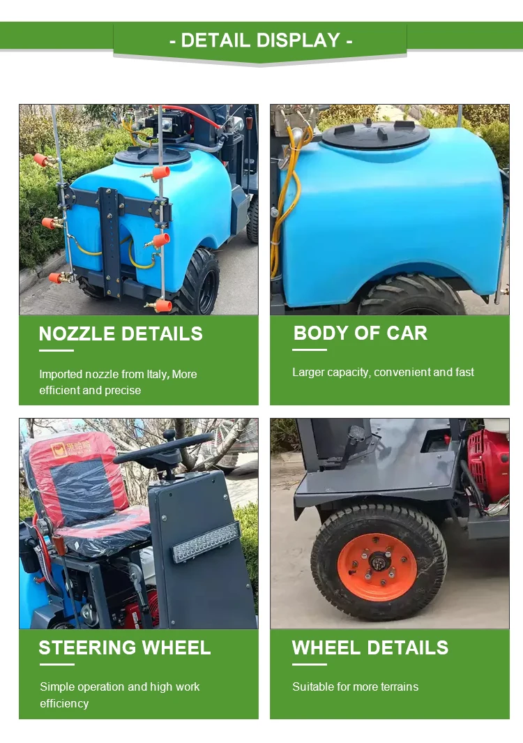 Mini Agriculture Spray Machine - 200L Customizable Sprayer