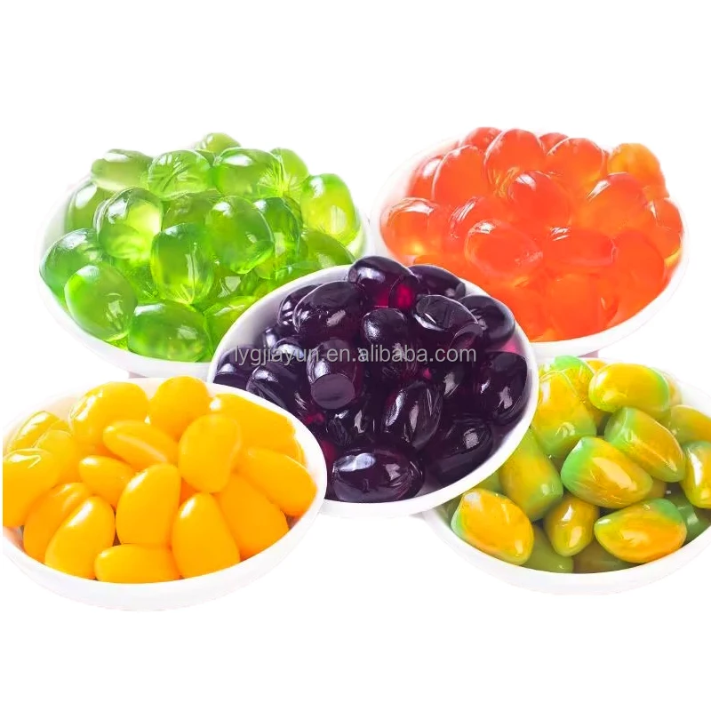 Healthy Fruit Candy - Factory OEM Peeled Fudge Lychee Grape