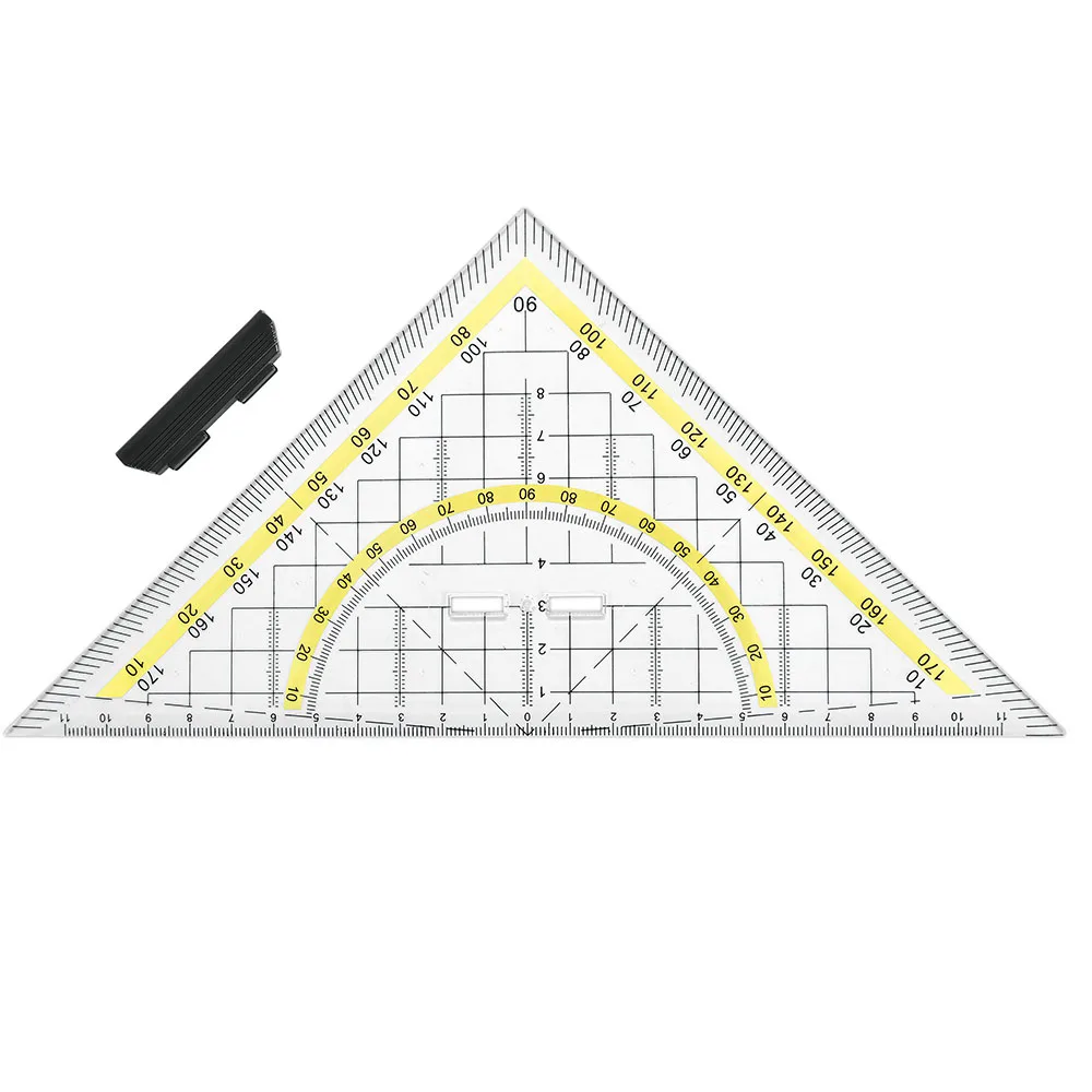 22cm Triangular Set Square Ruler Scale Rulers with Handle| Alibaba.com