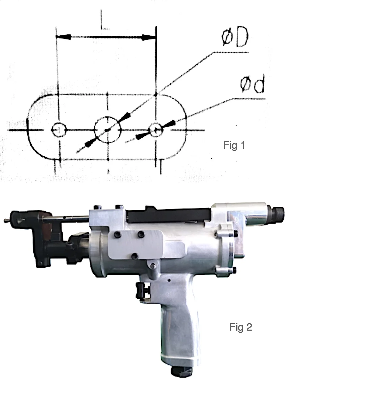 NUTPLATE DRILL MOTOR - Efficient One-Hand Operation
