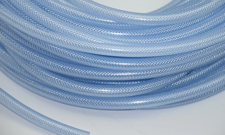 Blue PVC Fiber Reinforced Water Hose - Durable & Flexible
