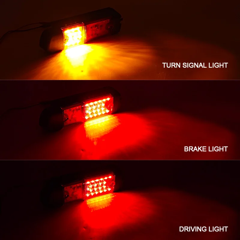 12V Forklift Taillights Rear Combination Lights Steering Brake Astern ...