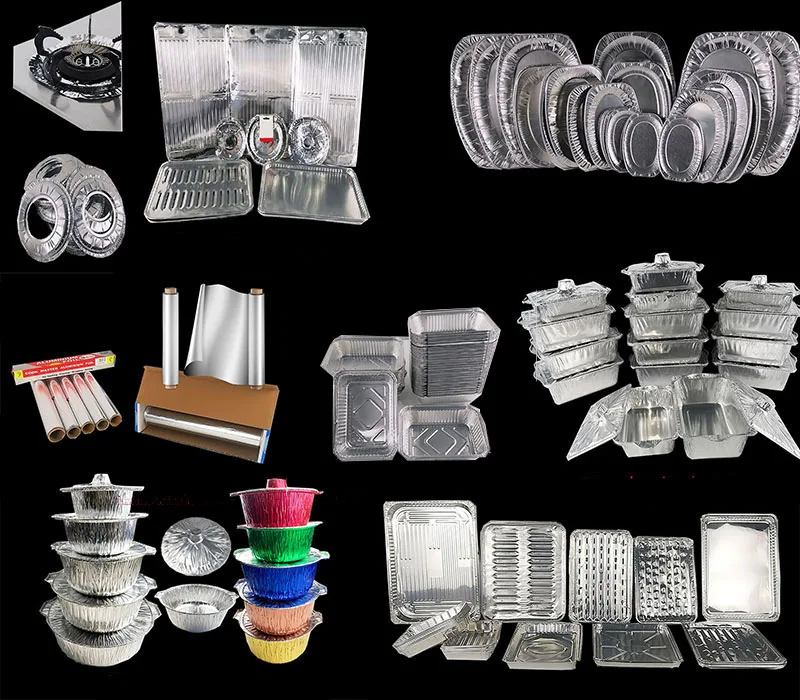 Eco-friendly Eu Pack Reusable Disposable Aluminium Foil Roll For Food ...