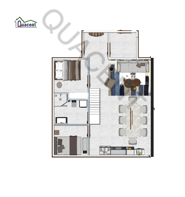 Quacent Two Story SIP Prefabricated Villa - Customizable