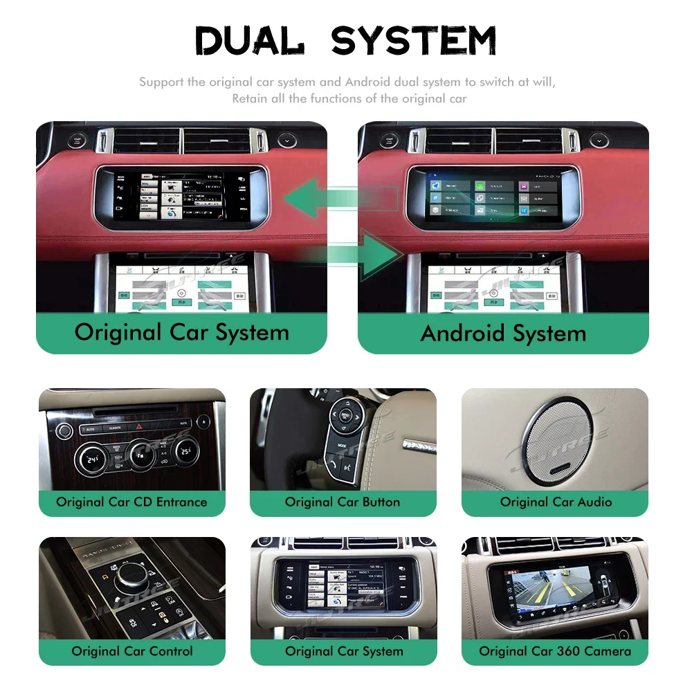 Android Car Radio For Land Rover Range Rover Sport L494 Vogue L405 With ...
