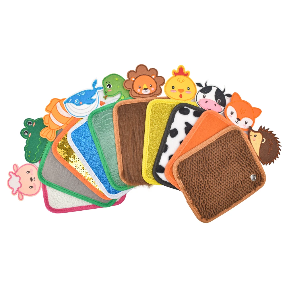 Sensory Mini Mats for Kids - Animal Sensory Tiles