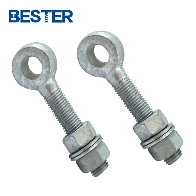 M2 M6 M16 Flat Stainless Steel Zinc Plated Galvanized Oval Wing Bolt ...