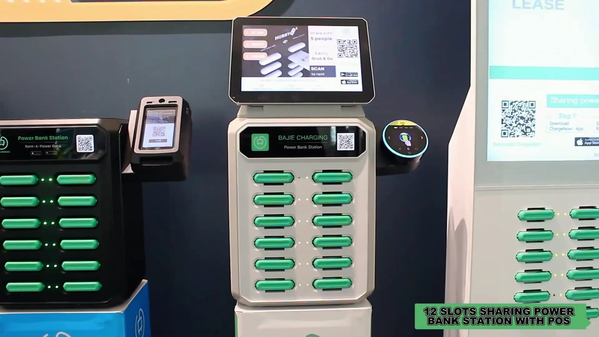 Powebank Cellphone Slots Public Card Reader 12 Slots Sharing Powerbank ...