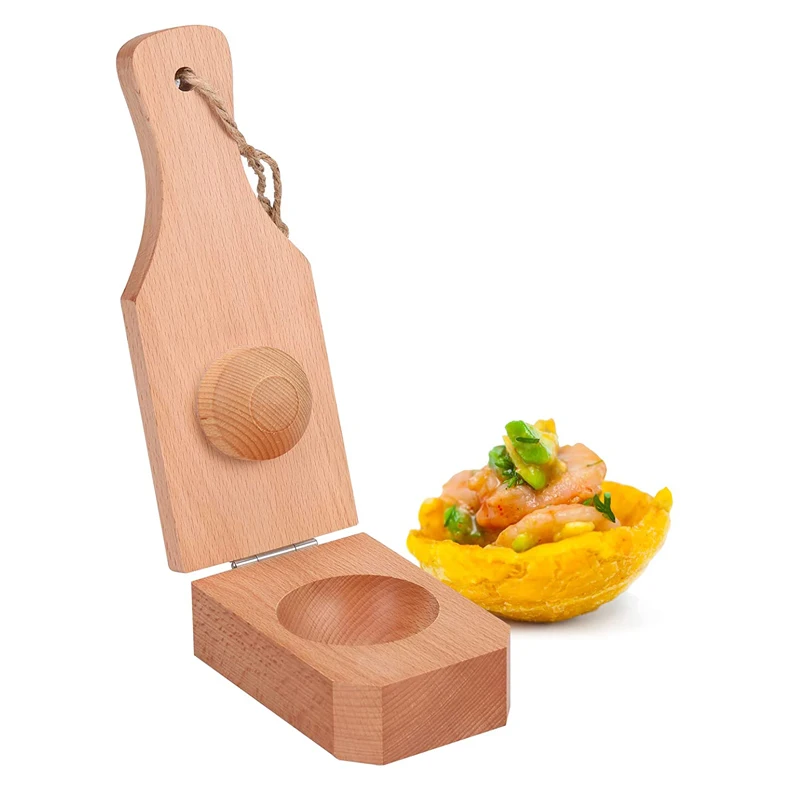 Wooden Tostonera Toston Maker For Stuffing Tostones Tostonera Plantain ...