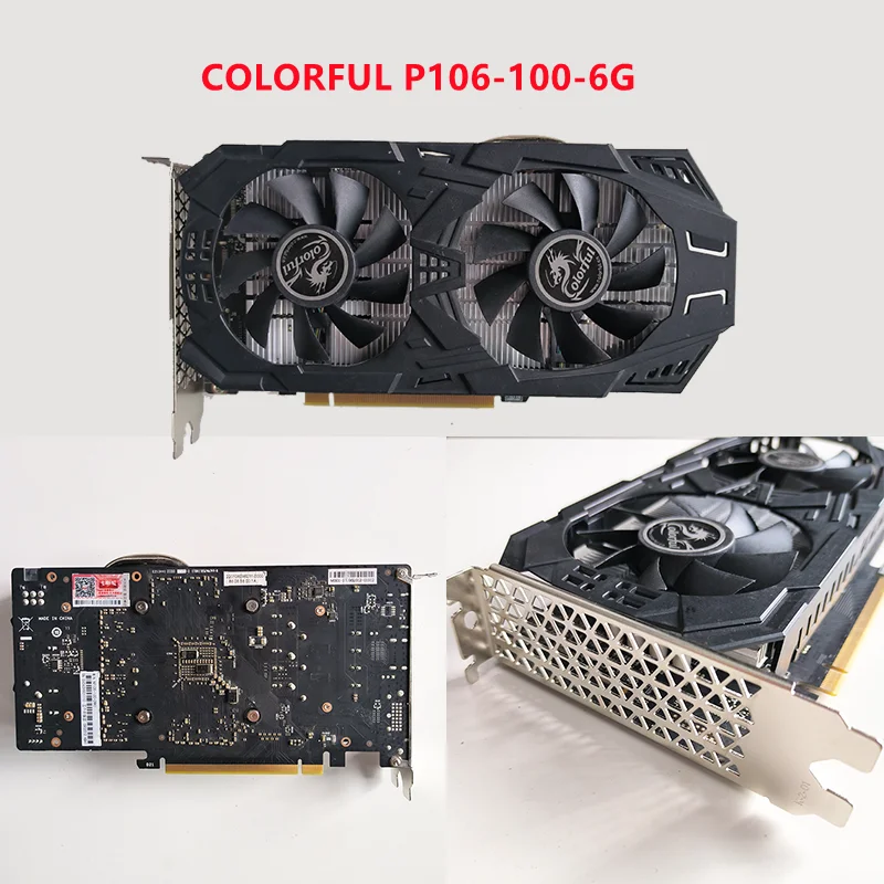 Used P106-100 6gb Gddr5 Video Card P104 100 Gpu Graphics Card P104 100 ...