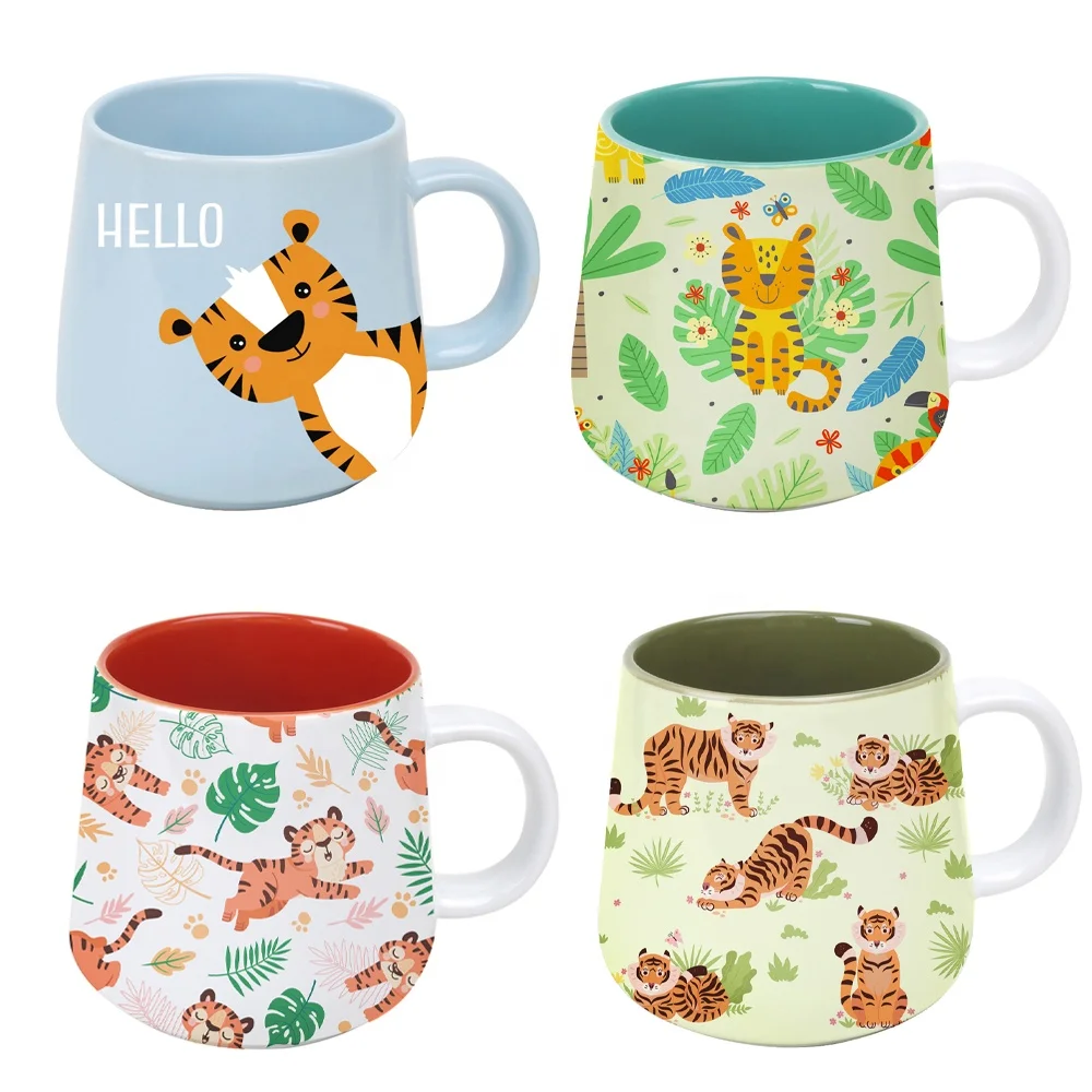 Funny Cute Custom Big Capacity Large 12oz Stoneware Mug Cup With Glaze ...