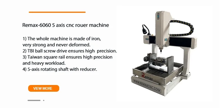 Mini 5 Axis CNC Milling Machine for Metal - High Accuracy